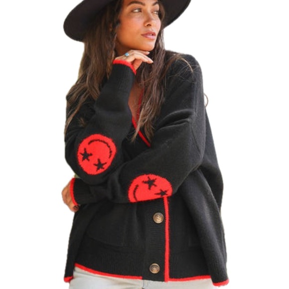 Fantastic Fawn | Sweaters | Fantastic Fawn Star Eye Smiley Face ...
